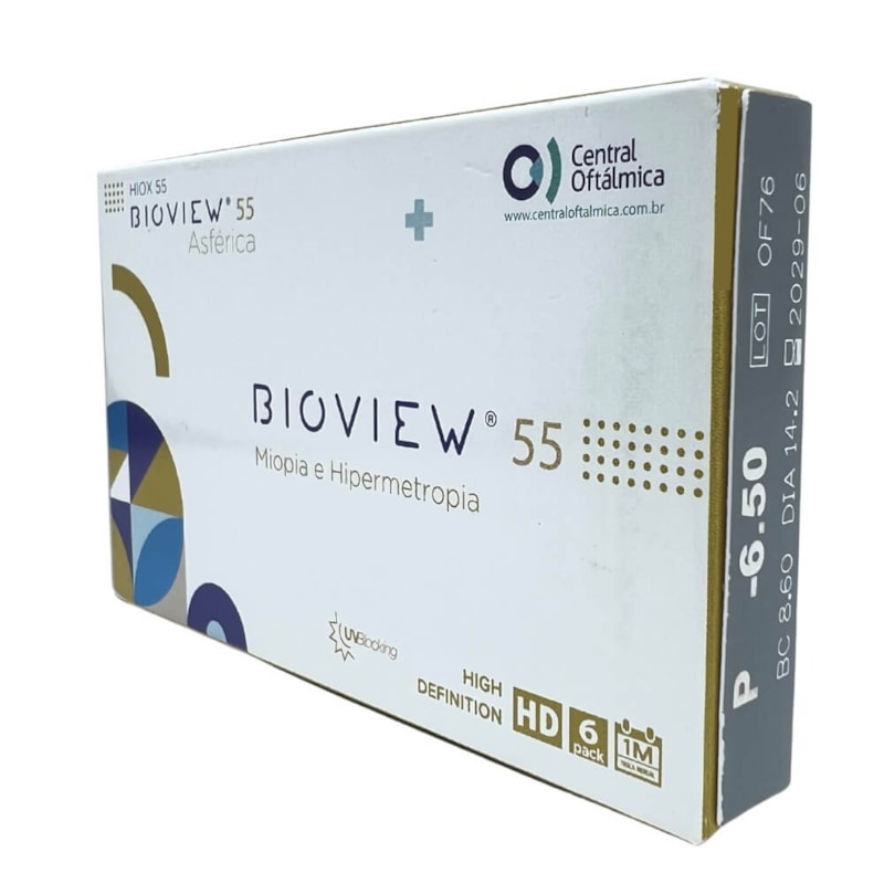Lentes de contato Bioview 55 Asférica | Originalentes